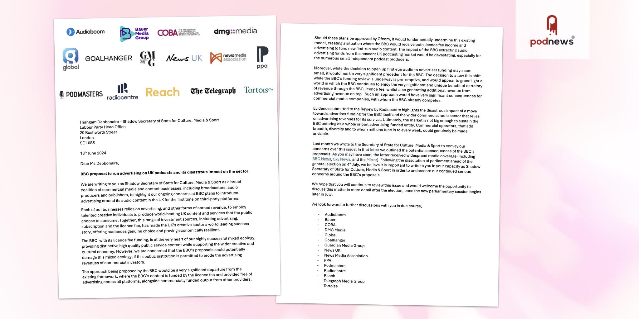 Labour warned that UK creative economy would be damaged if BBC ...