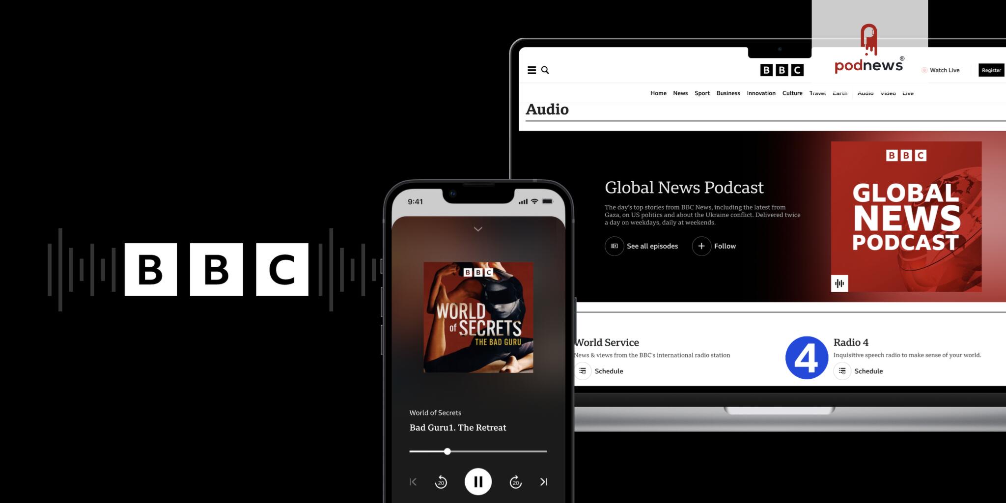 BBC Studios partners with Audacia to represent BBC podcasts in Asia