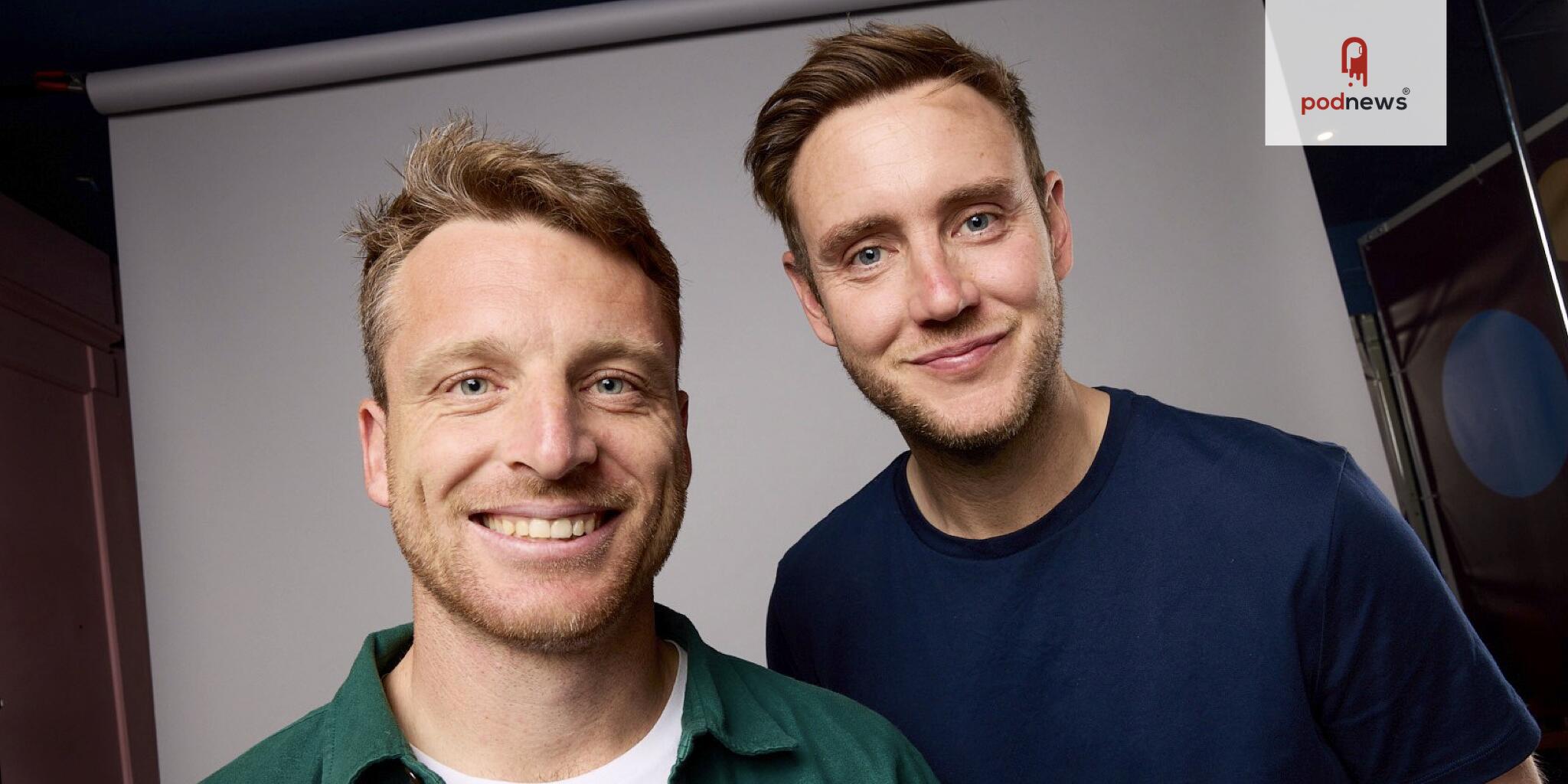 Crowd Network, Stuart Broad, and Jos Buttler come to the crease with ...