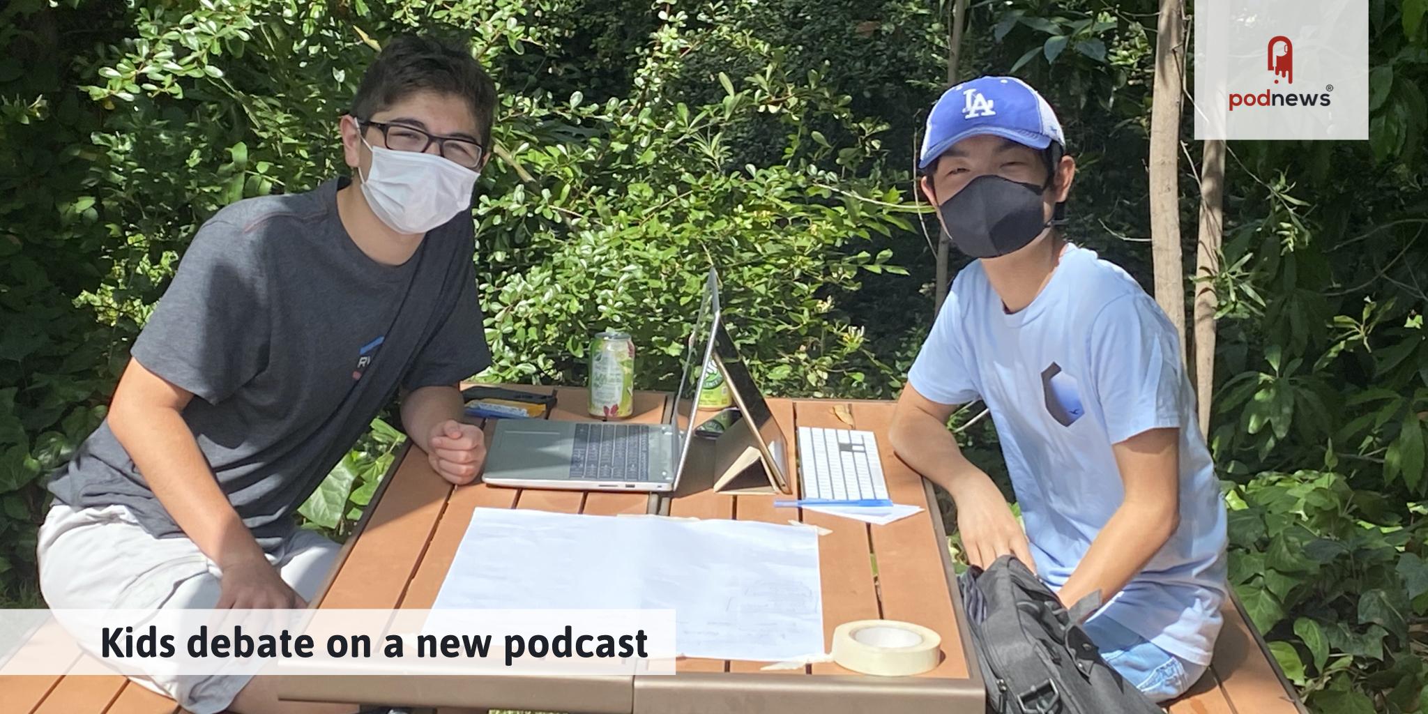 New kids debate podcast launches