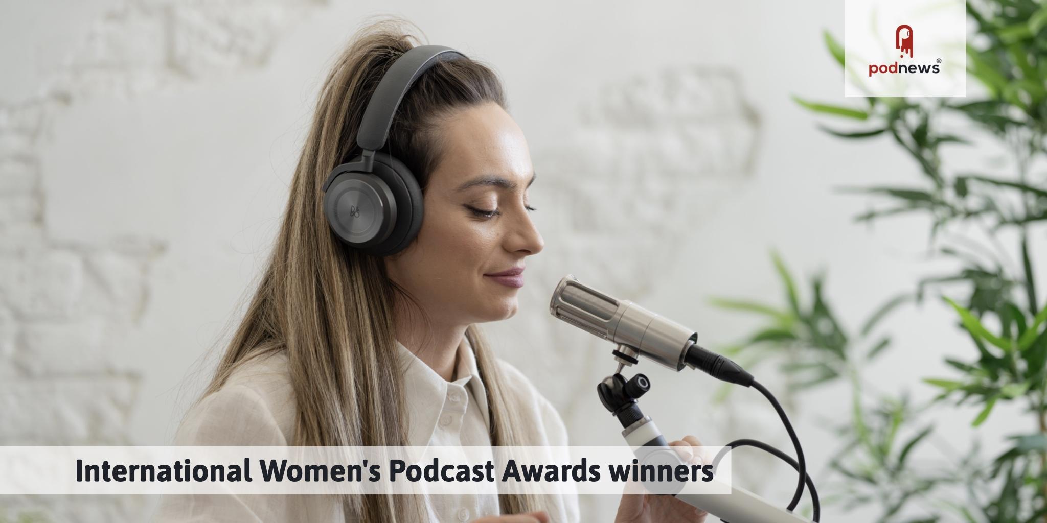 International Women's Podcast Awards winners