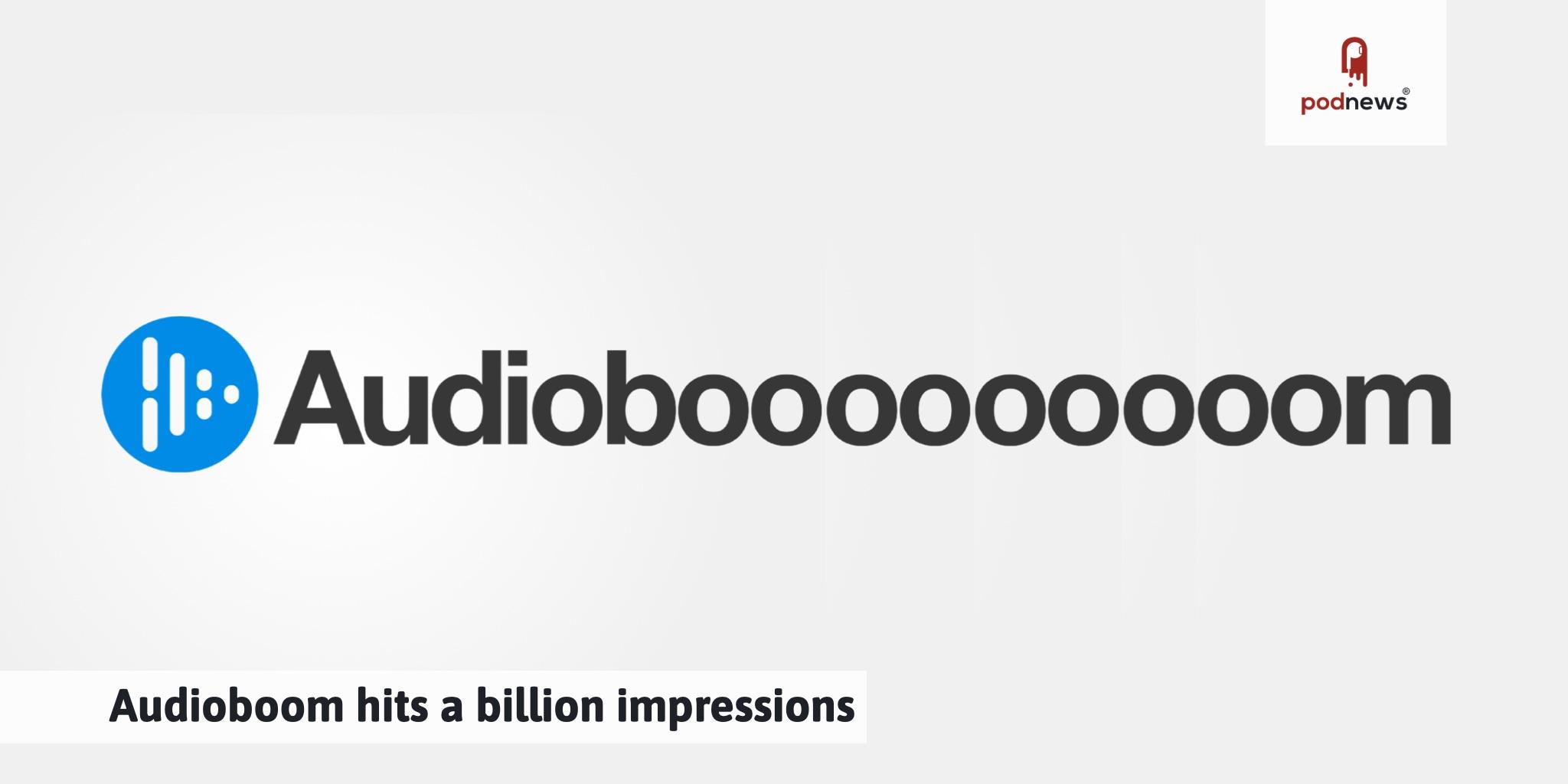 Audioboom hits a billion impressions