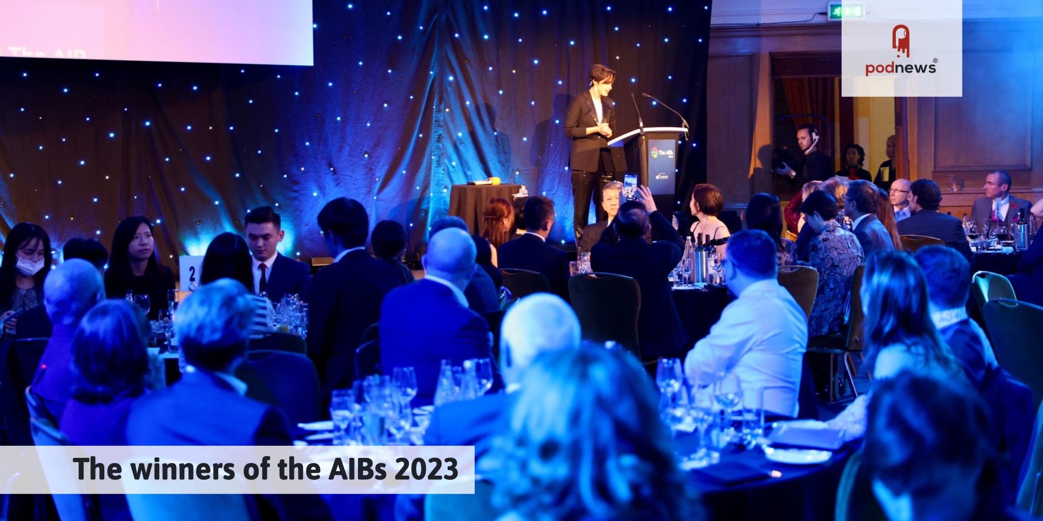The winners of the AIBs 2023