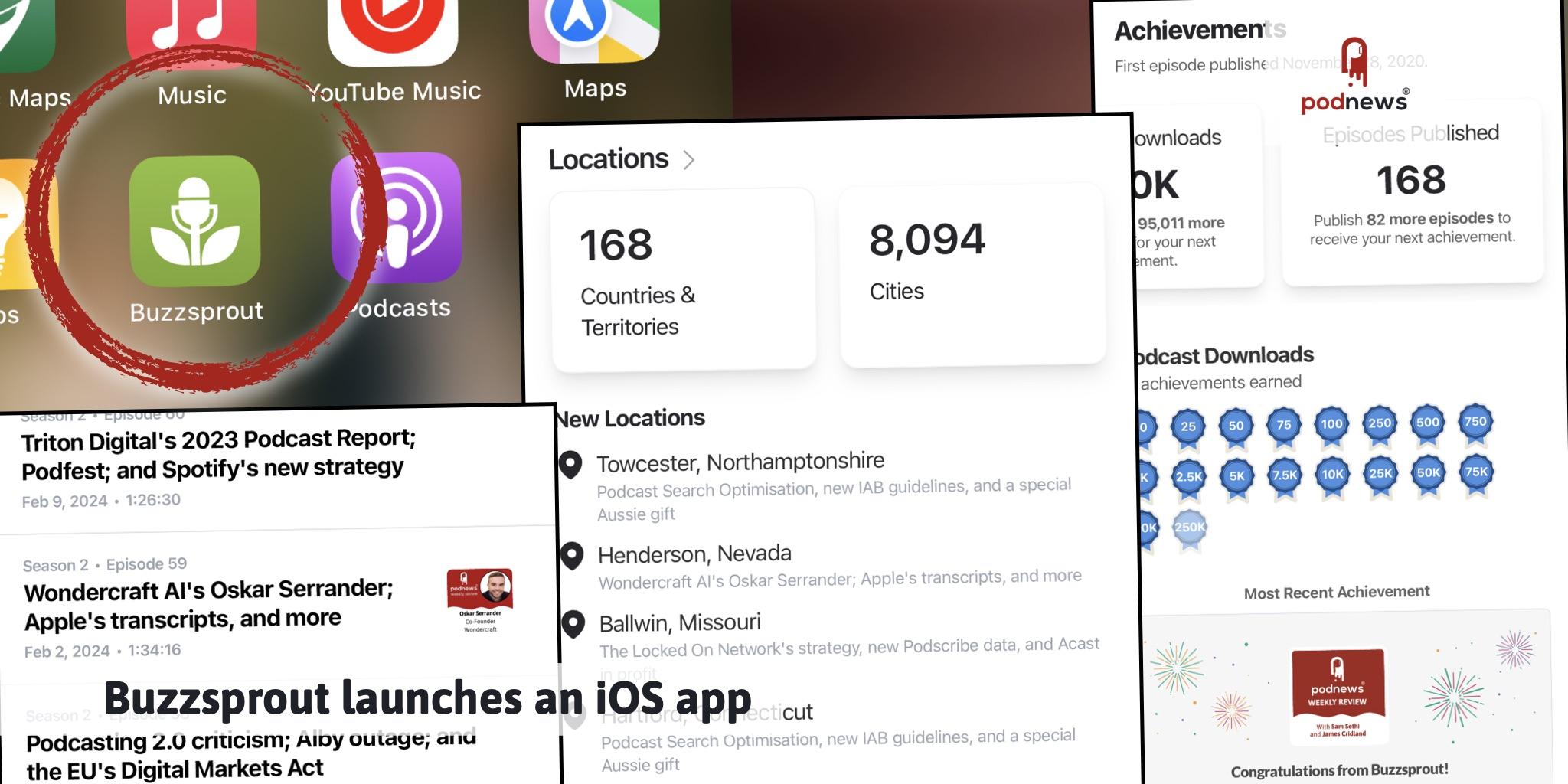 Buzzsprout launches an iOS app