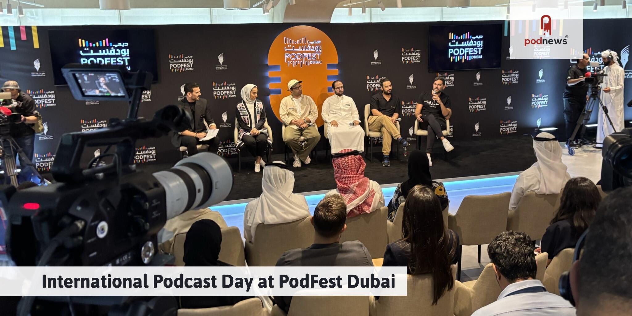 International Podcast Day at PodFest Dubai