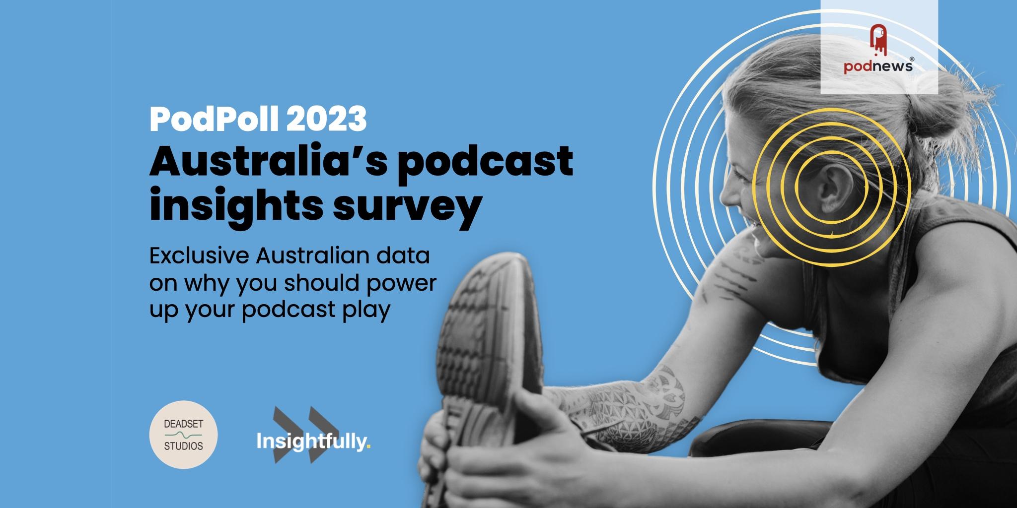Exclusive advance data from PodPoll 2023: Aussie podcast listeners love trying new shows