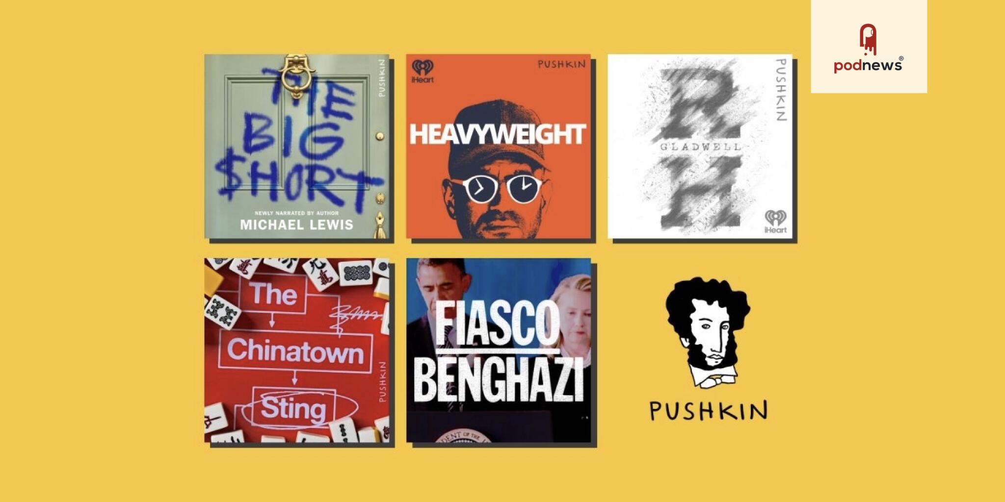 Pushkin industries unveils Fall 2025 content slate