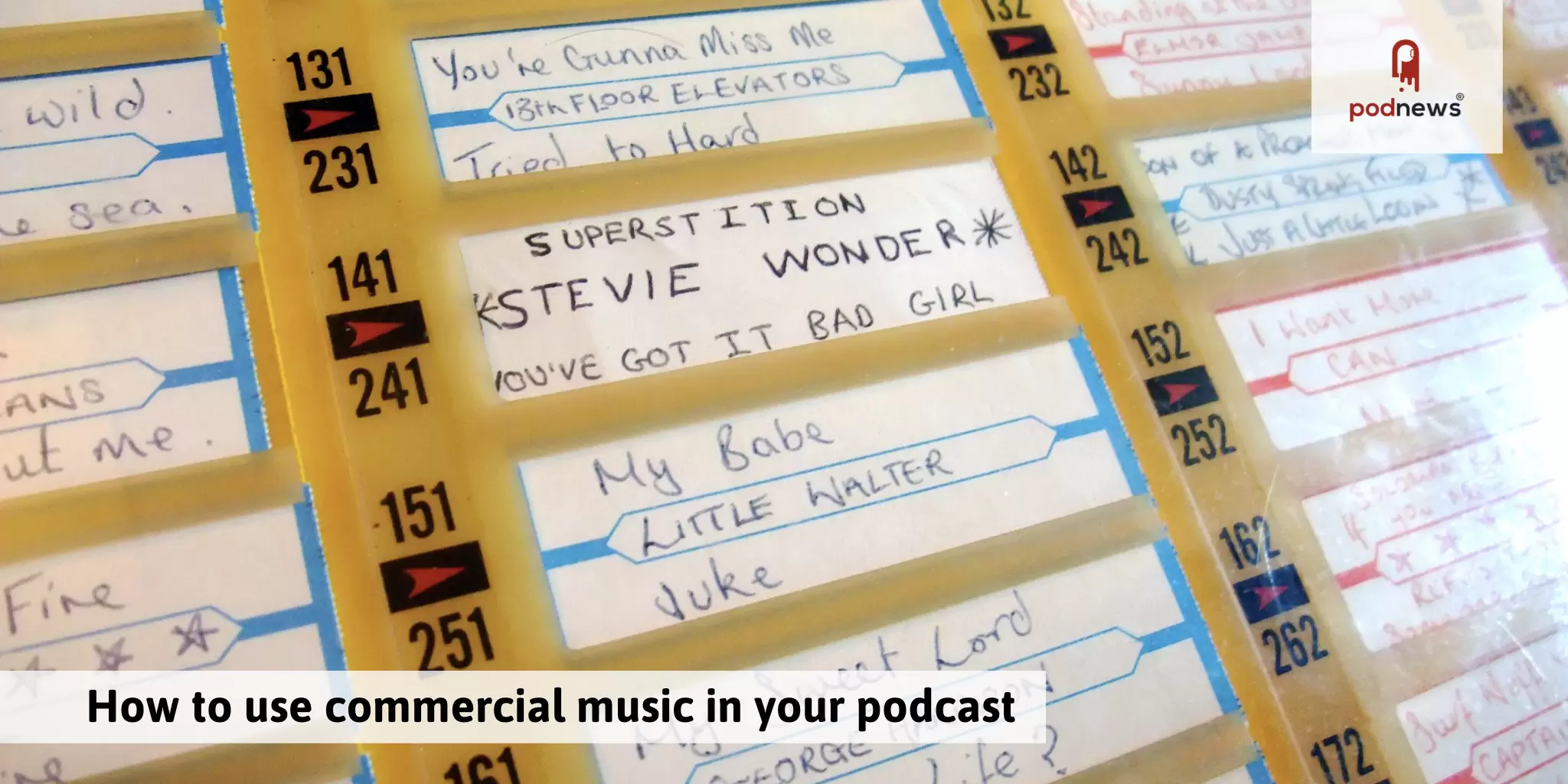 How to use commercial music in your podcast
